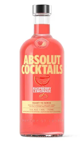 Absolut Raspberry Lemonade - Refreshing Drink