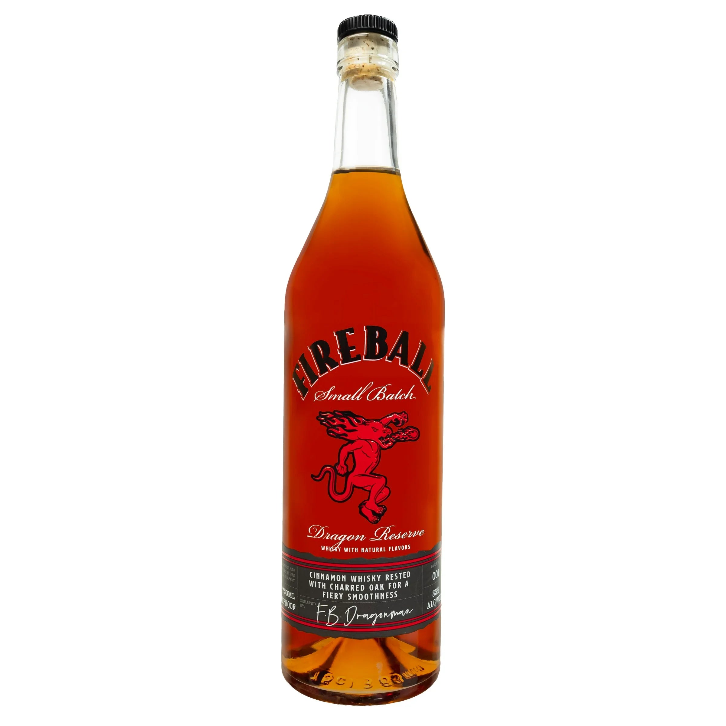 Fireball Small Batch Devil's Reserve Cinnamon Whiskey (750Ml) - $24.99 ...