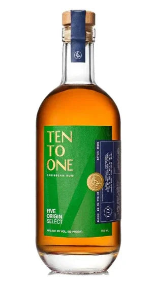 Ten To One Five Origin Select Rum (750Ml) - $59.99 - $125 Free Shipping ...