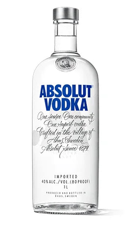 Absolut Vodka 750ML: Clean, Smooth, & Mellow | Country Wine & Spirts