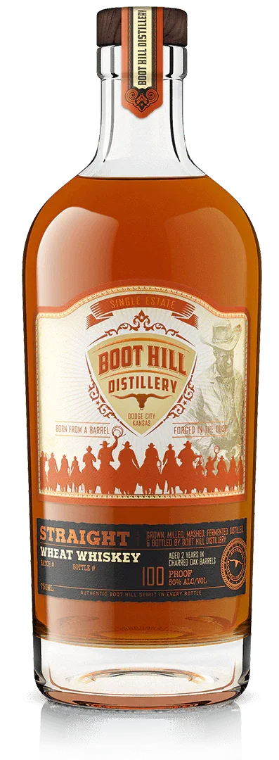 Boot Hill Distillery Straight Wheat Whiskey (750Ml) - $57.99 - $125 ...