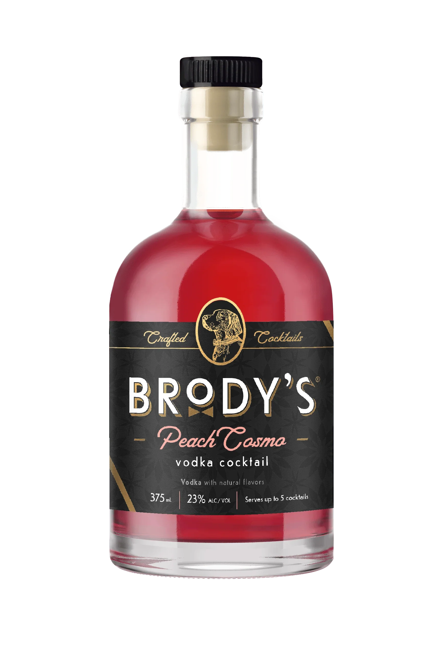 Brody's Peach Cosmo Vodka Cocktail - Sweet & Refreshing Twist