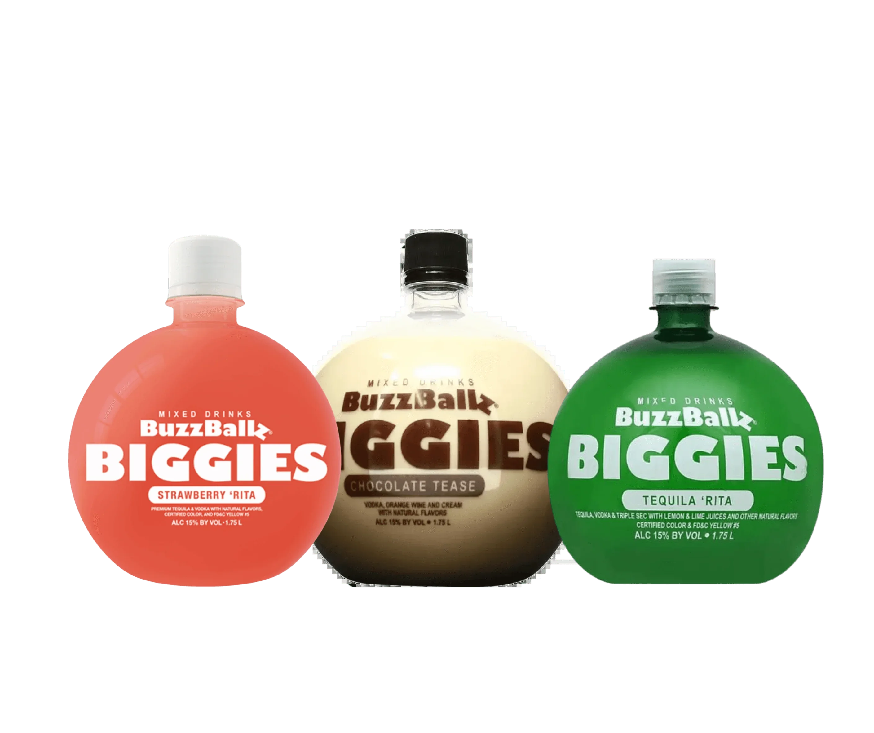 Buzzballz Biggies Trio - $64.99 - $125 Free Shipping - CWSpirits.com