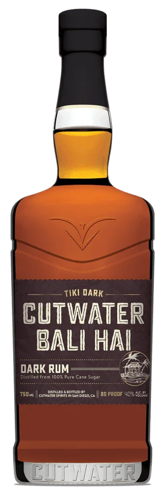 Cutwater Bali Hai Dark Rum: Tropical Flavors, Rich & Smooth