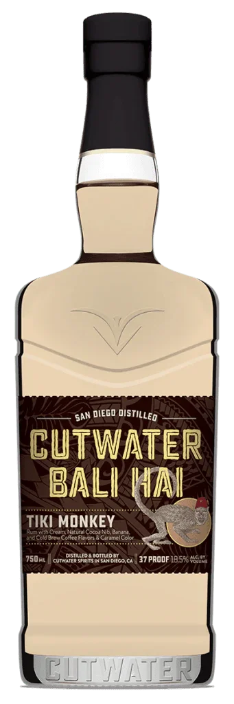 Cutwater Bali Hai Tiki Monkey Rum - Smooth, Award-Winning, Gluten-Free
