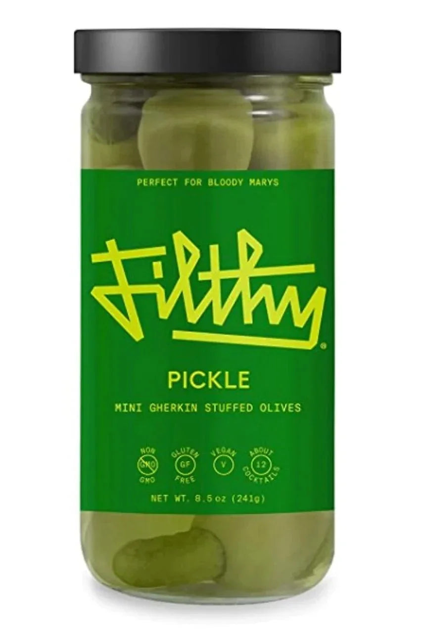 Filthy Pickle Stuffed Olives (8.5 Oz) - $9.99 - $125 Free Shipping ...