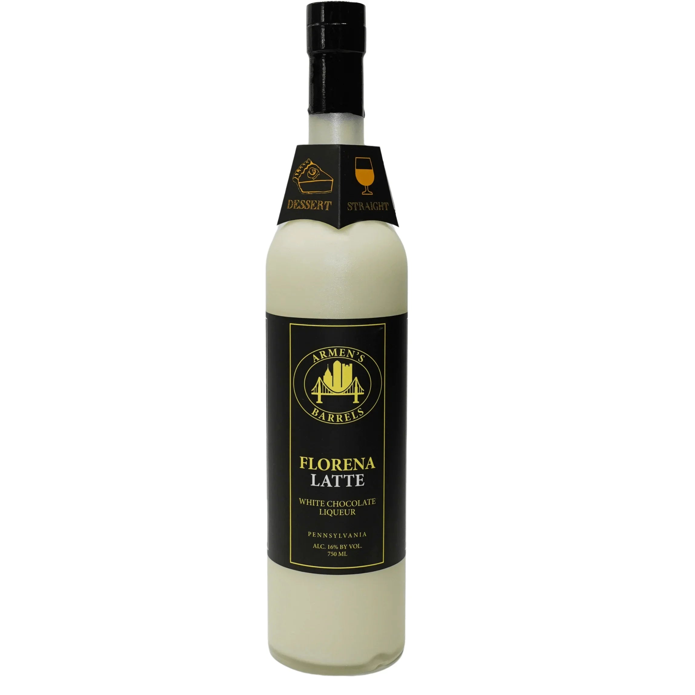 FLORENA LATTE White Chocolate Liqueur (750ml): Exquisite Flavor Fusion