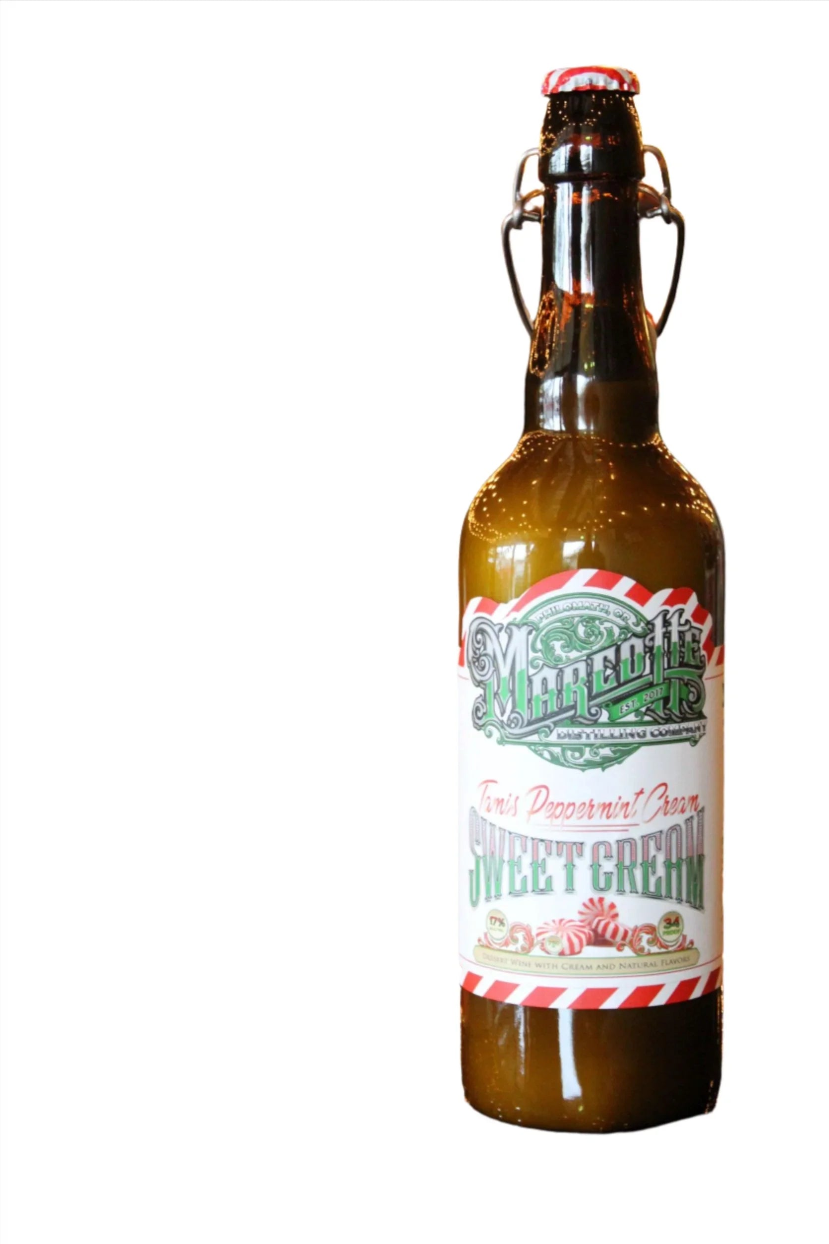 Marcotte Peppermint Sweet Cream Moonshine – Creamy & Refreshing