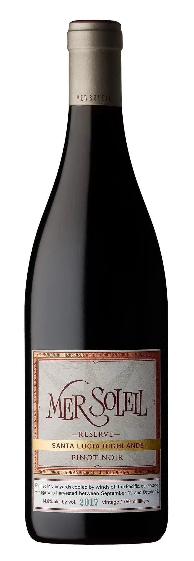 Mer Soleil Reserve Pinot Noir 2017 (750Ml) - $44.99 - $125 Free ...