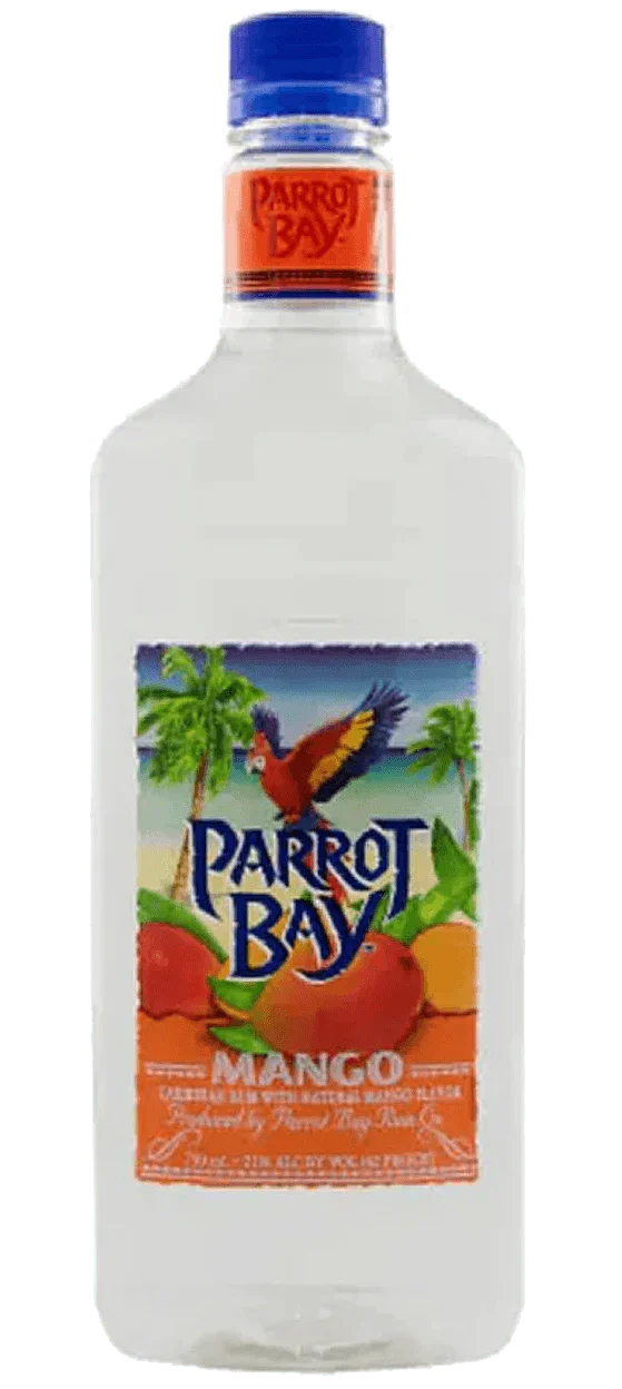 Parrot Bay Mango Rum 750ml – Tropical Mango Flavor & Smooth Finish