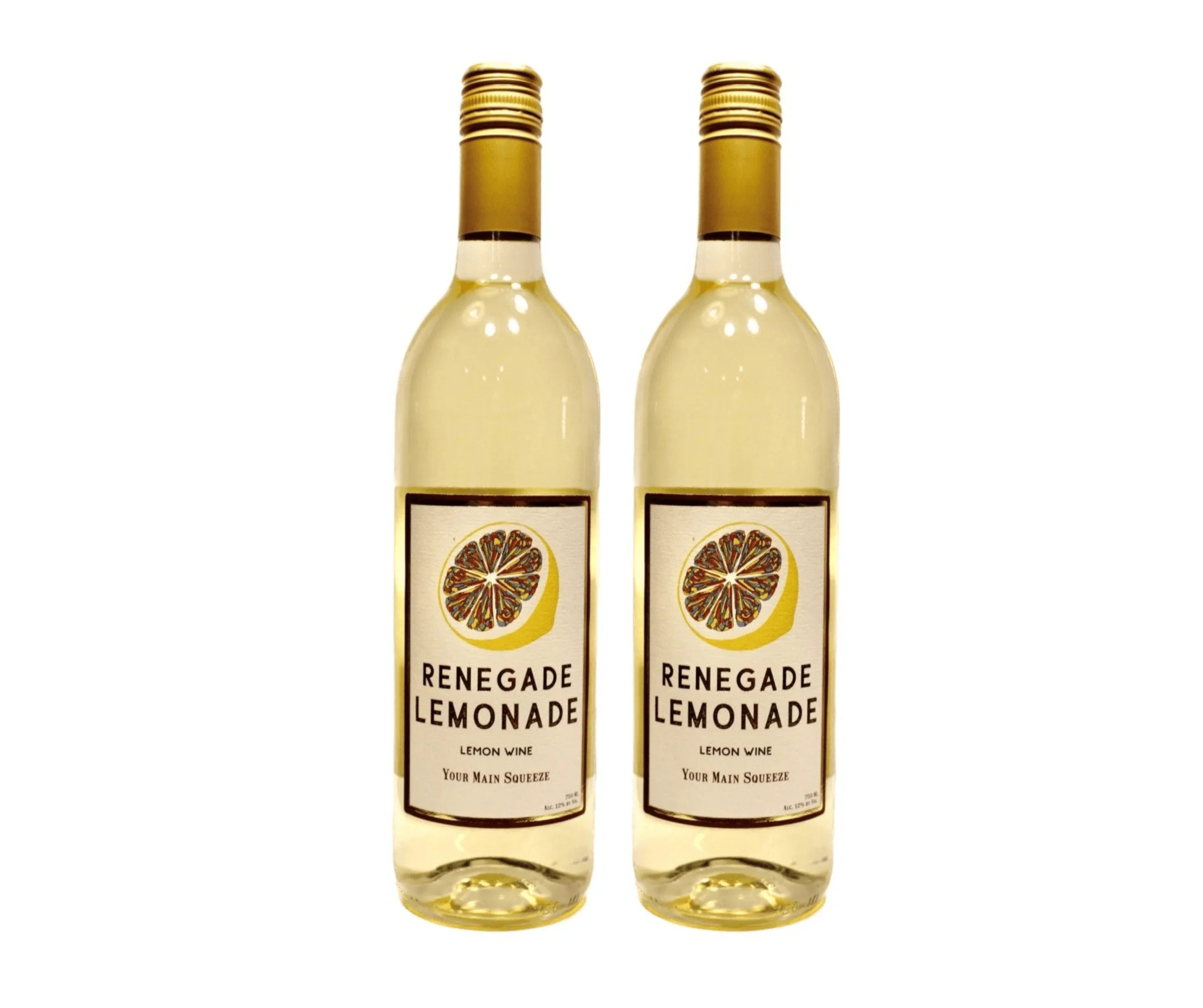Renegade Lemonade Duo: Refreshing Citrus Blend, 2x750ml Bottles